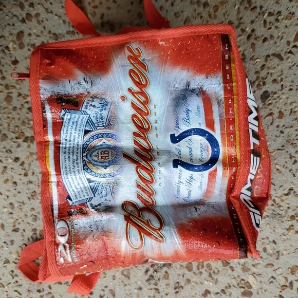ANHEUSER,-BUSCH BUDWEISER | Bags | Budweiser Insulated Cooler Bag ...